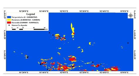Mineral Prospectivity Mapping With W Of E Having Passed Conditional