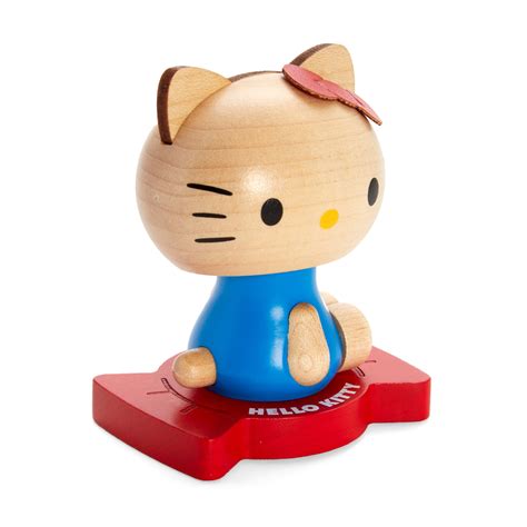 Hello Kitty Wooden Bobblehead
