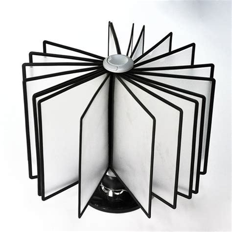 Buy Drhysfsa File Rack A4 Document Display Rack Rotary Display Flip Document Holder Stand Menu