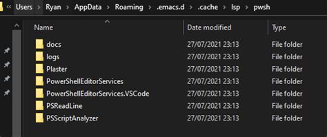 pwsh ls error on emacs with fix · issue 1531 · powershell powershelleditorservices · github