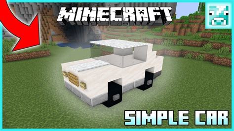 Simple White Car Minecraft Tutorial
