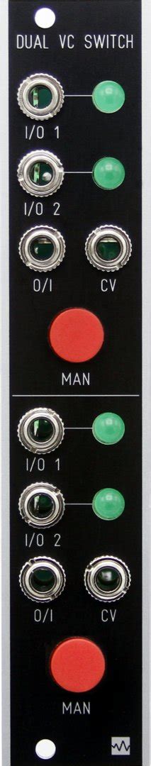 Wavefonix Dual Voltage Controlled Switch Vcs Classic Edition Eurorack Module On Modulargrid