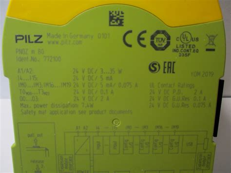 PILZ PNOZ M B0 Programmable Safety Relay Module
