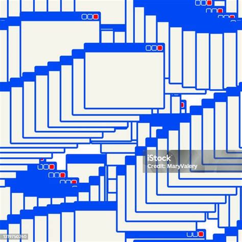 오류 창 인터페이스 패턴이 원활합니다 윈도우 브라우저 페이지 배경 0명에 대한 스톡 벡터 아트 및 기타 이미지 0명 데스크탑 컴퓨터 멀티미디어 Istock