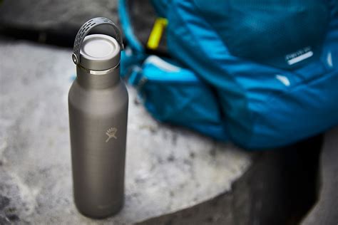 Hydro Flask Insulated Titanium Water Bottle Review Field Mag