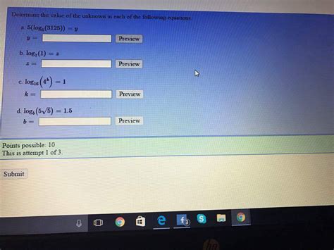 Solved Determine The Value Of The Unknown An Each Of The Chegg