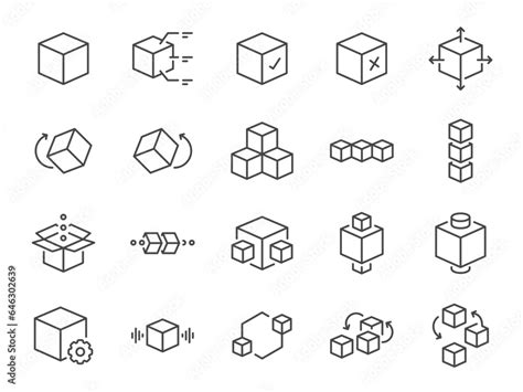 Photo And Art Print Module Icon Set Antto