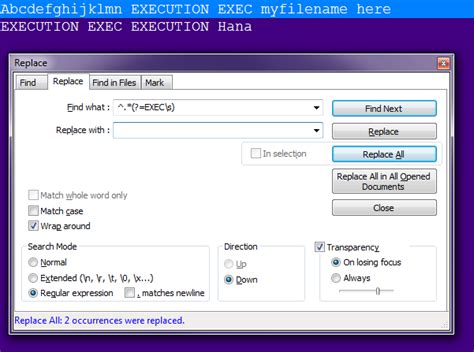 Efficiently Removing Everything After A Specific Character In Notepad