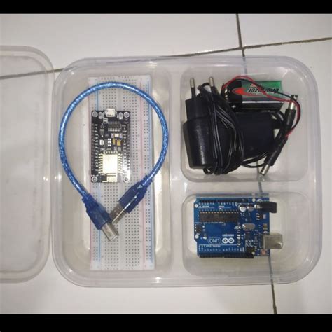 jual paket iot microcontroller arduino uno r3 and nodemcu lua wifi v3