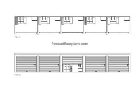 Self Storage Free Cad Drawings