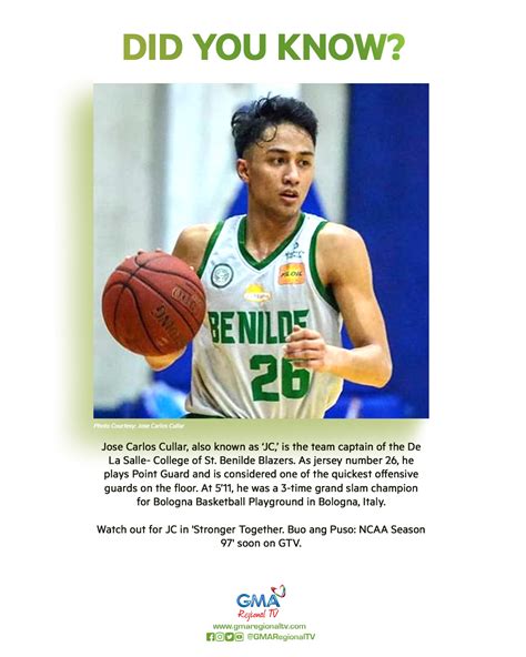 Did You Know Jose Carlos Cullar Also Ncaa Philippines