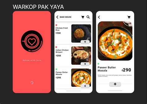 Food Menu App Community Figma