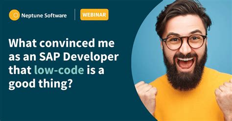 Neptune Software On Linkedin Sap Lowcode Webinar Lowcode Sap