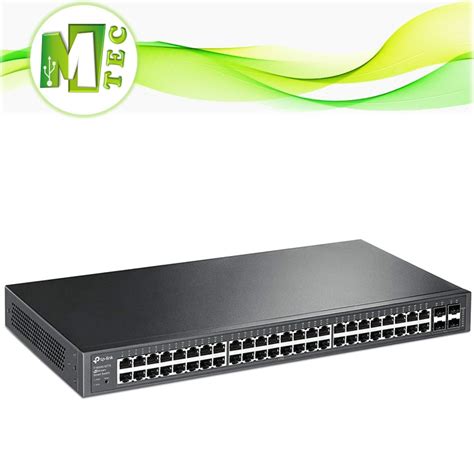 Tp Link T G Ts Tl Sg Switch Smart De Puertos Gigabit Ranuras Sfp Mtec