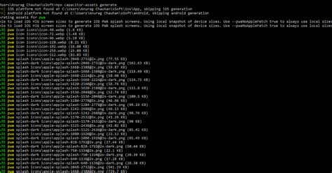 Angularzag How To Generate Splash Screen Capacitor Ionic