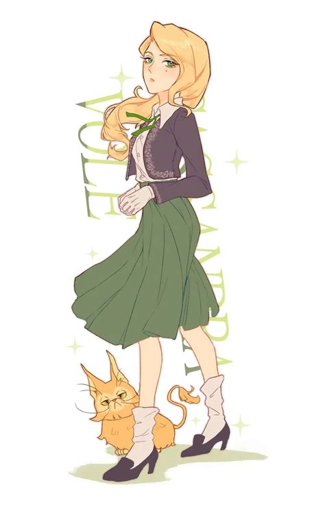 Cassandra Vole And Kneazle Wizarding World And More Drawn By Bacpain Danbooru