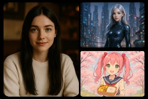 Bylo Ai 免费ai女孩生成器 快速生成真实感、动漫、3d风格ai女孩