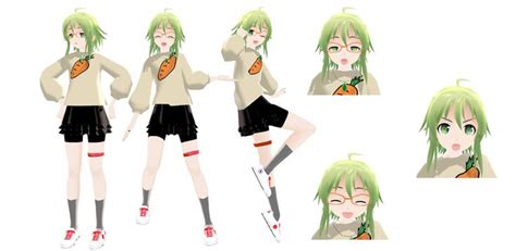 Mmd Casual Gumi Dl By Nekofred Casual Model Zelda Characters