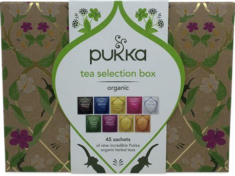 Pukka Organic Tea Selection Box 45 Sachets Medino