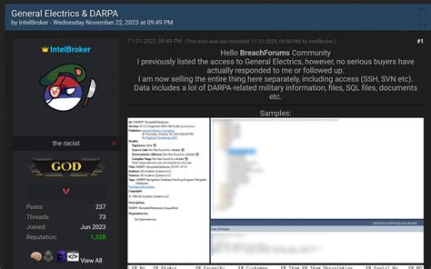 General Electric Darpa Breach Triggers National Security Concerns Polymer