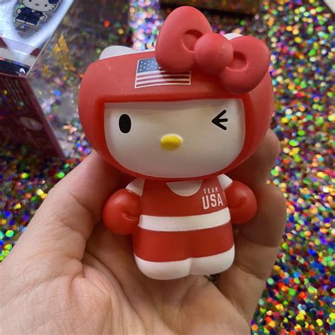 Boxing Hello Kitty Tokyo Olympics Mini Figure 🐰😎 Depop