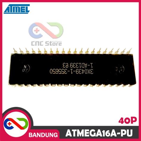 Jual Atmega16a Pu Atmel Atmega16 Mcu Avr Dip 40 New Original Shopee