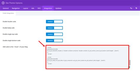 How To Open Divi Fullwidth Header And Slider Buttons In New Tabwindow