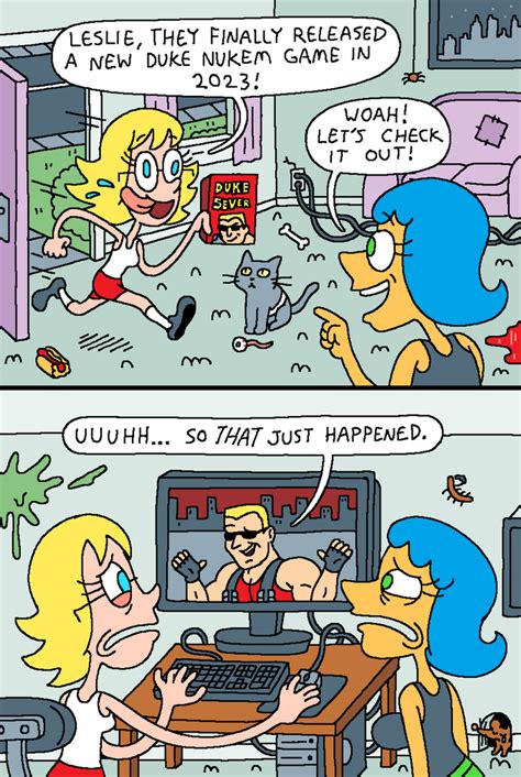 February 2023 Comics Wacky Lesbian Hour Wiki Fandom