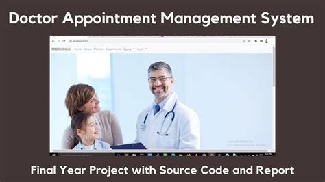 Doctor Appointment Management System Final Year Project Youtube