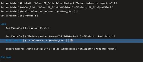 Script To Import Fmp Records With Variable File Names Filemaker Pro
