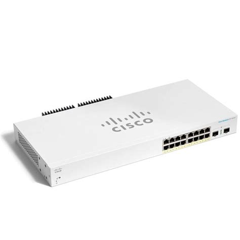Cisco CBS220 16P 2G EU CBS220 Smart Manage PoE Switch L2 16 Port 10 100 1000Mbps GE PoE 16