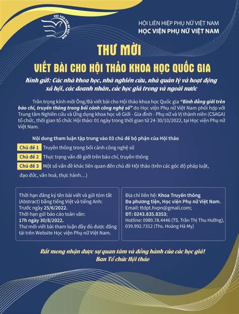 8 Mẫu Thư Mời Hội Thảo đơn Giản Cho Doanh Nghiệp