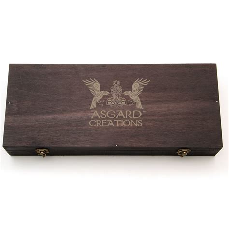 Asgard Creations Axe And Knife Boxed Set Medieval Replicas