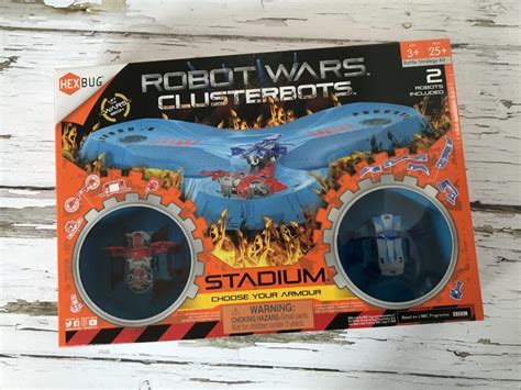 Toy Review Hexbug Robot Wars Clusterbots Stadium Hodgepodgedays