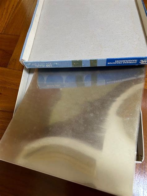 Overhead Projector Transparencies Hobbies And Toys Stationery And Craft Stationery And School
