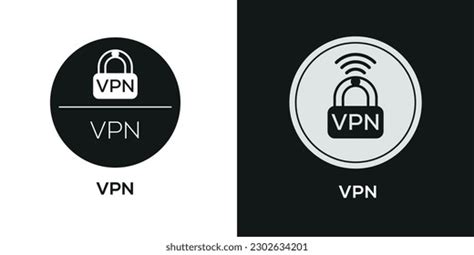 vpn virtual private network icon vector stock vector royalty free 2302634201 shutterstock