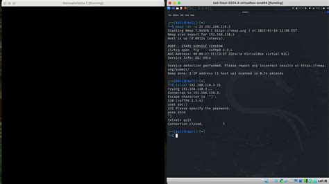 metasploitable hacking ftp using kali linux youtube