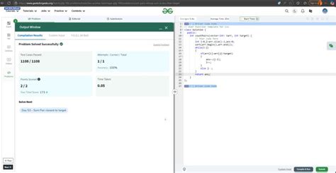 Gfg160daysofcode Geeksforgeeks Codingchallenge Countpairswithsumlessthantarget