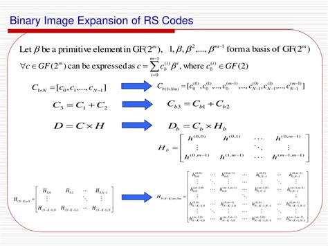 Ppt Soft Decision Decoding Of Rs Codes Using Adaptive Parity Check Matrices Powerpoint