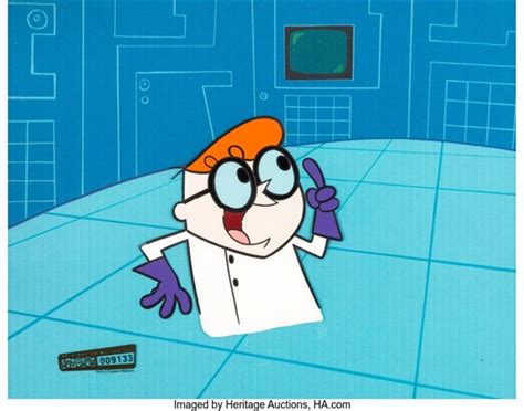 Dexters Laboratory Production Cel And Animation Drawing Cartoon Network C 1996 2003 Total
