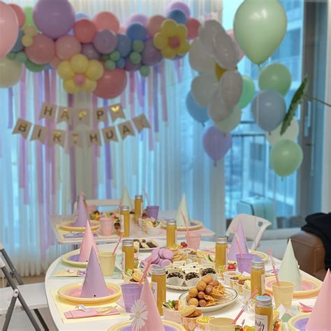 키즈파티홈파티 파스텔 프린지 데이지