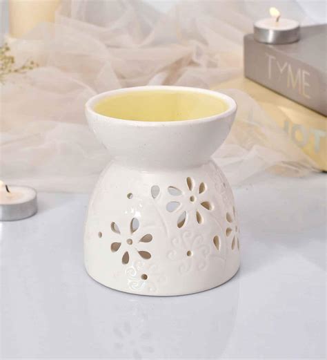Buy Blissful White Ceramic Oil Diffuser At 60 OFF By Tayhaa Pepperfry