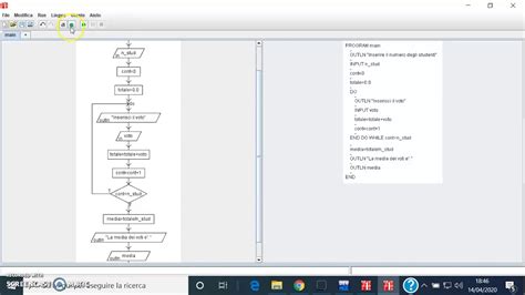 Utilizzo Di Algobuild Per Lalgoritimo Della Media Voti Con Struttura Post Condizionale Youtube