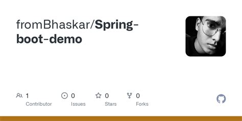 Github Frombhaskarspring Boot Demo