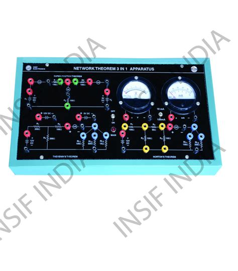 Manufacturers And Suppliers Of Network Theorem 3 In 1 Trainer Kit