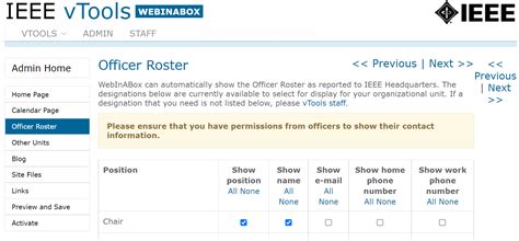Officers Page Ieee Entity Web Hosting Knowledgebase