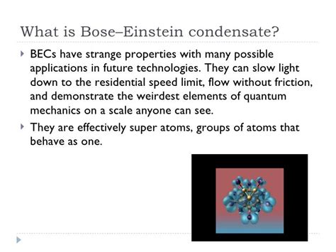 The 5th State Of Matter Boseeinstein Condensate