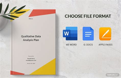 Qualitative Data Analysis Plan Template In Pages Word Google Docs Download Template Net