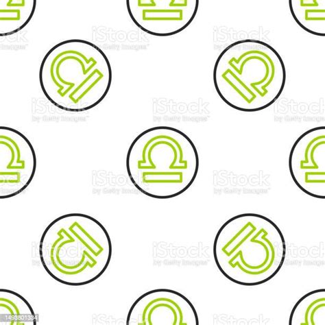 라인 천칭자리 조디악 표지판 아이콘은 흰색 배경에 분리된 매끄러운 패턴입니다 점성술 운세 모음입니다 벡터 0명에 대한 스톡 벡터 아트 및 기타 이미지 Istock