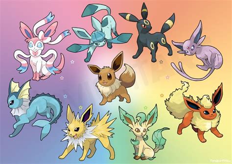 Eeveelution By Alounea On Deviantart